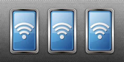 Phone Signal Wifi And Battery Icons Mobile Interface Top Bar Icon Set For Network Signals And