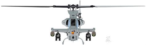 Bell Ah 1z Front Profile By Great Jimbo On Deviantart