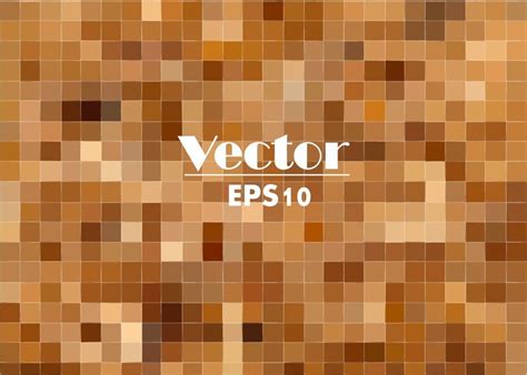 Premium Vector Light Brown Abstract Square Mosaic Tile Background