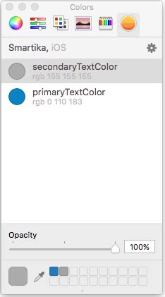 Xcode Interface Builder Style Guide How To Add Colors Stack Overflow