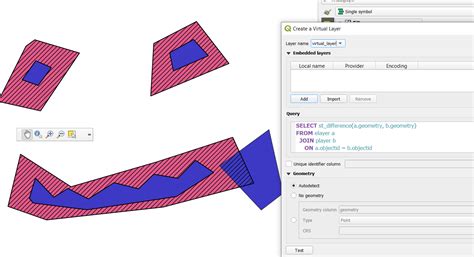PyQgis Difference Iteration Geographic Information Systems Stack Exchange