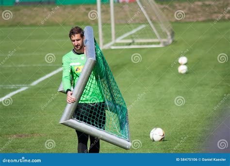 Goalkeeper Christofer Heimeroth And Yann Sommer Editorial Photo