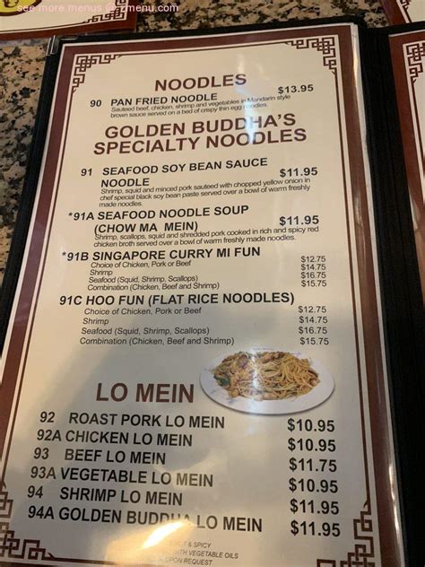 Online Menu Of Golden Buddha Restaurant Restaurant Decatur Georgia