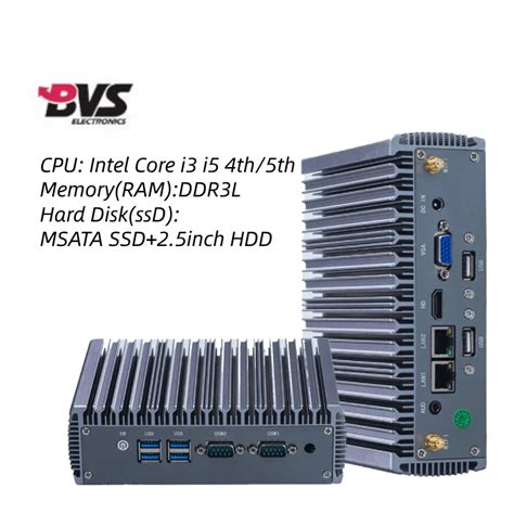 Customized Linux System Core I5 Processor 4 128 Gb Industrial Fanless Embedded Pc Buy Win 7