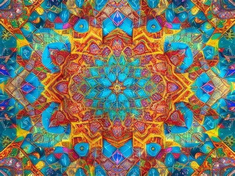 Premium Photo Geometric Dmt Patterns Image Download