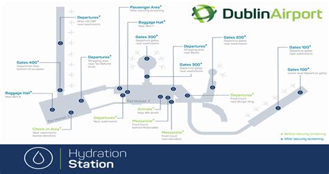 Terminal 1 Dublin Airport Map Terminal 1 Dublin Airport Kcwdh