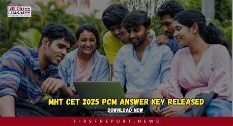 Mht Cet Pcm Answer Key 2025 Released Objection Window Open