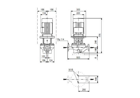 Grundfos Pump Tp 100 200 2 A F A Baqe 400d 50hz 96109174