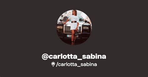 Carlotta Sabina Linktree