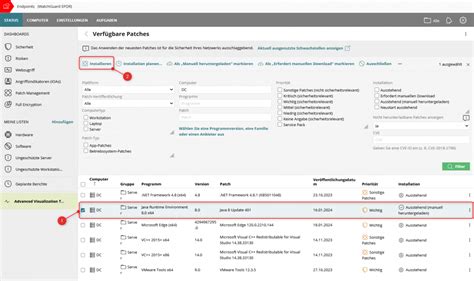 Howto Download Und Installation Von Manuellen Patches Via Watchguard Patch Management Boc It