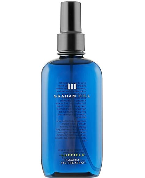 Graham Hill Super strong hold hair spray Luffield Flexible Styling ...
