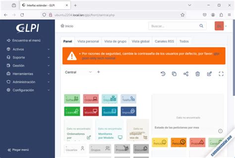 Cómo instalar GLPI en Ubuntu LTS