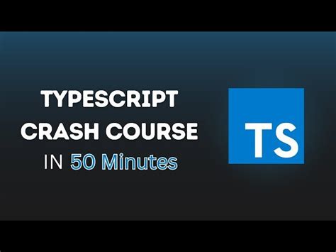 Free Video Typescript Fundamentals From Basic Types To Advanced