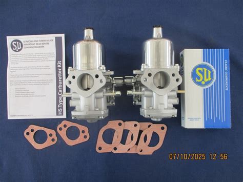 Mg Mgb Hif4 Twin Su Carbs Carburettors 1974 76 Ebay Uk