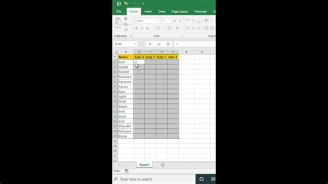 Excel Tricks How To Fill Random Values In Excel Excel Tips And Trickslshorts Youtubeshorts