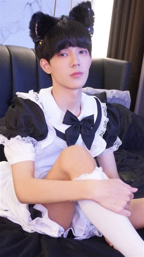 Pin By Kazura Nara On Swap Maid Outfit Femboy Outfits Femboy