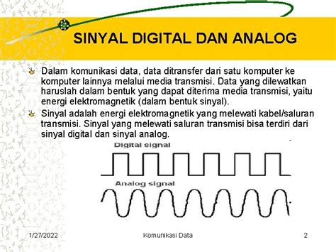 Konversi Data Analog Vs Digital 1272022 Komunikasi Data