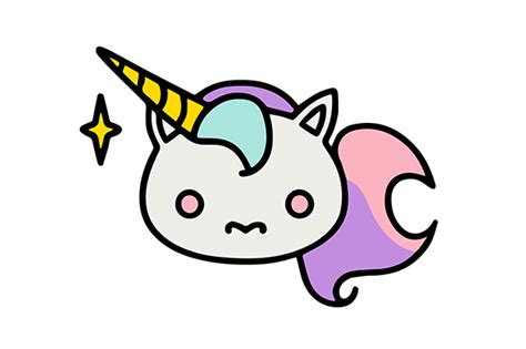 How To Draw A Cute Unicorn