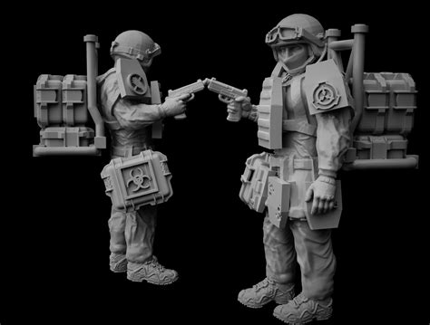 Archivo STL Mobile Task Force Alpha 1 alias Mano Derecha Roja SCP Diseño de impresora 3D