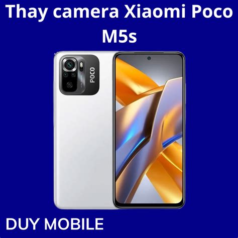 Thay Camera Xiaomi Poco M5s Duy Mobile