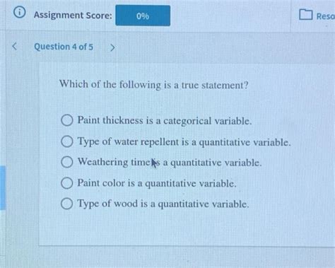 Solved Question 1 Of 5 Here Is A Small Part Of The Data