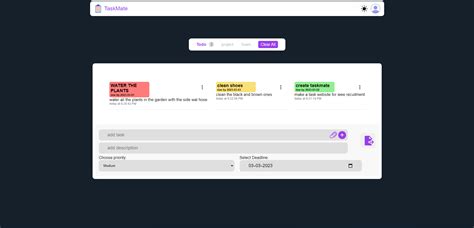 github pydeep9026 taskmate a website designed to help you manage