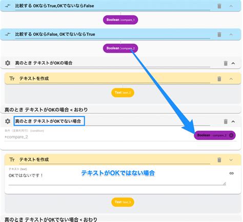 Truefalseの条件分岐 Autoro Help Center