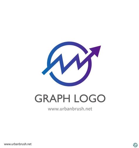 그래프 로고 일러스트 Ai 다운로드 Download Graph Logo Vector 어반브러시