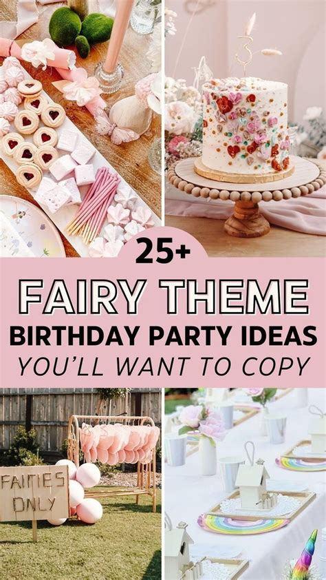 25 Whimsical Fairy Birthday Party Ideas Youll Want To Copy Fairy Theme Birthday Party Fairy