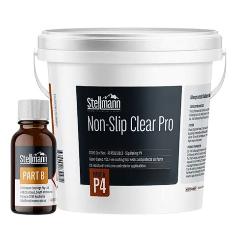 Stellmann Non Slip Clear Pro P5 Non Slip Coatings Free Shipping