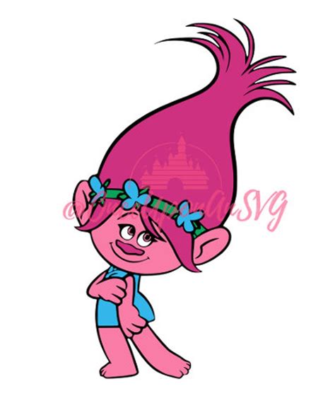 Trolls Svg Poppy Trolls Svg Trolls Poppy Svg Poppy Svg Troll Inspire