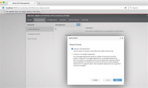 JBoss EAP 7 Domain Deployments Part 2 Domain Deployments Through The EAP 7 0 Management