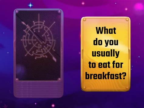 Daily Routines Question Random Cards