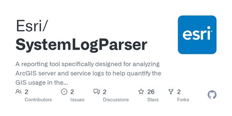 Github Esrisystemlogparser A Reporting Tool Specifically Designed