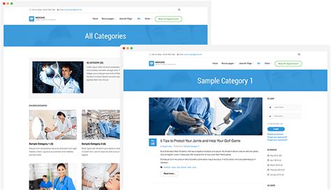 Review Responsive Joomla Template Ja Medicare Featuring K2 Component Joomlart