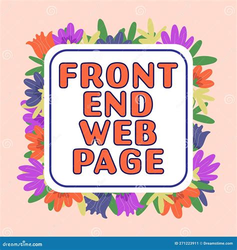 Inspiration Showing Sign Front End Web Page Word For Altering Data To