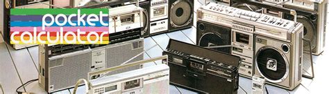 1985 Jvc Boombox Vintage Electronics Have Soul The Pocket Calculator Show Website