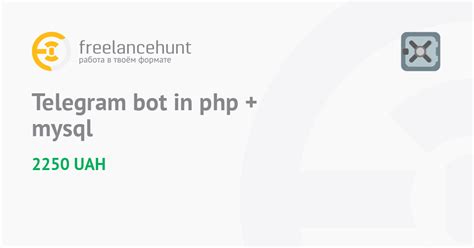 Telegram Bot In Php Mysql • Freelance Job For A Specialist • Category Bot Development ≡ Client