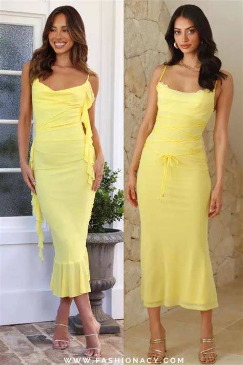 14 Yellow Summer Dresses For Women
