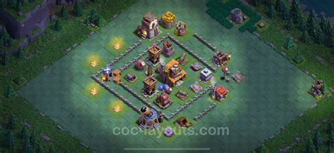 Best Builder Hall Level 4 Anti 2 Stars Base With Link Clash Of Clans 2023 BH4 Copy 47