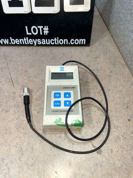 gtc p 534 check line coating thickness gauge bentley and associates llc
