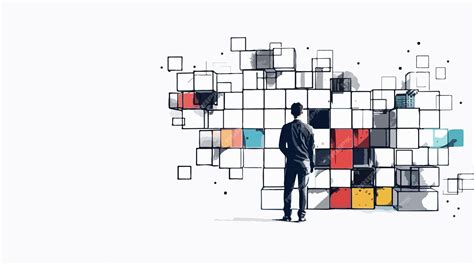 Control Programming Algorithm Block With Business Perspective Premium Ai Generated Vector