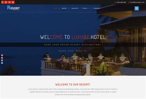 Best Free Hotel Booking HTML Website Templates