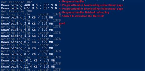 Download A File With Redirection Corrupts The File Data · Issue 889