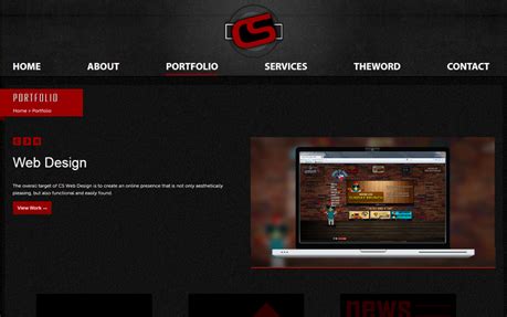 CS Web Design Awwwards Nominee