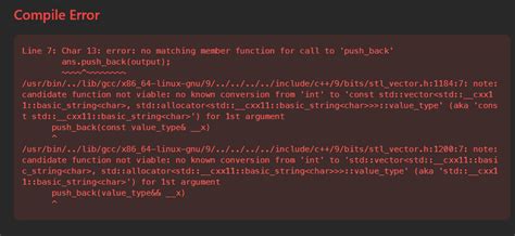 Pointers C No Matching Member Function For Call To Push Back Stack Overflow