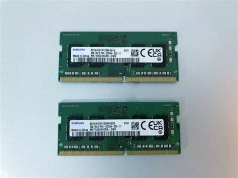 samsung 8gb ddr4 3200mhz m471a5244cb0 so dimm 260pin laptop ram pc4