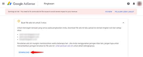 cara memasang file ads txt di blogspot ~ cari2 cara