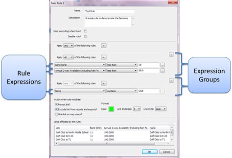 formatting rules — cambium linkplanner online help 5 6 6