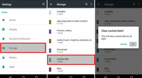 Quick Ways To Clear App And System Cache On Android